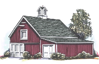 Donald Berg's American Wood Barn and Garage Plans